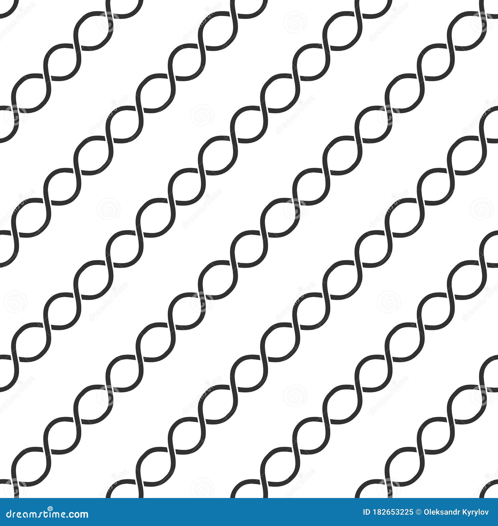 Scientific Background, Seamless Pattern with DNA, the Genetic Spiral ...