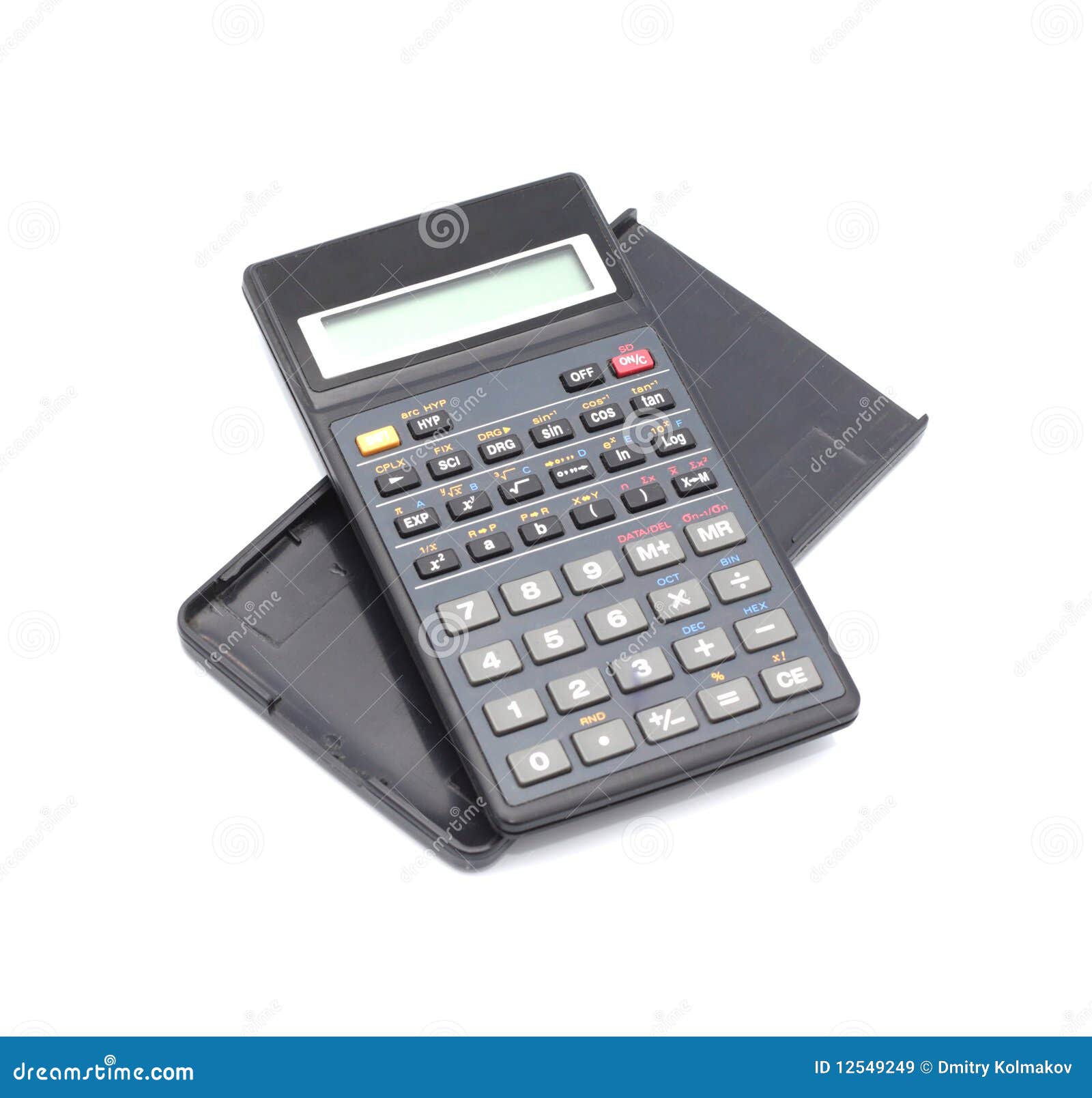 The scientific calculator stock image. Image of divide - 12549249