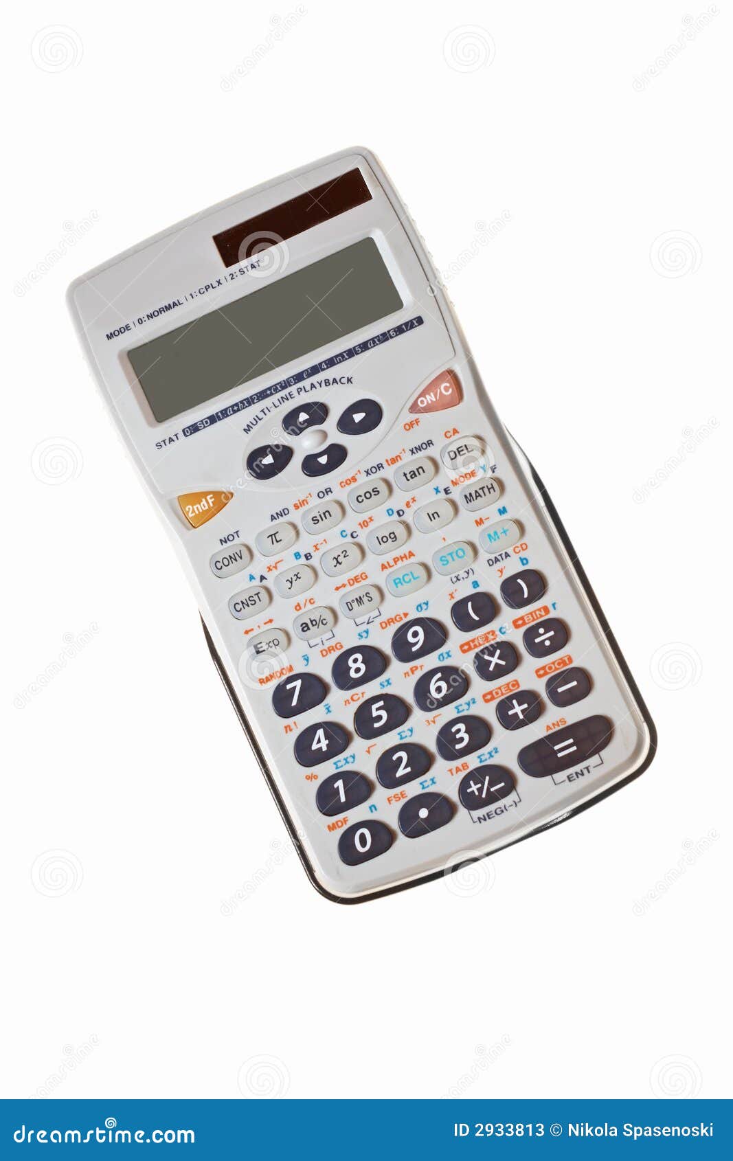 Scientific calculator stock image. Image of finances, accounting - 2933813