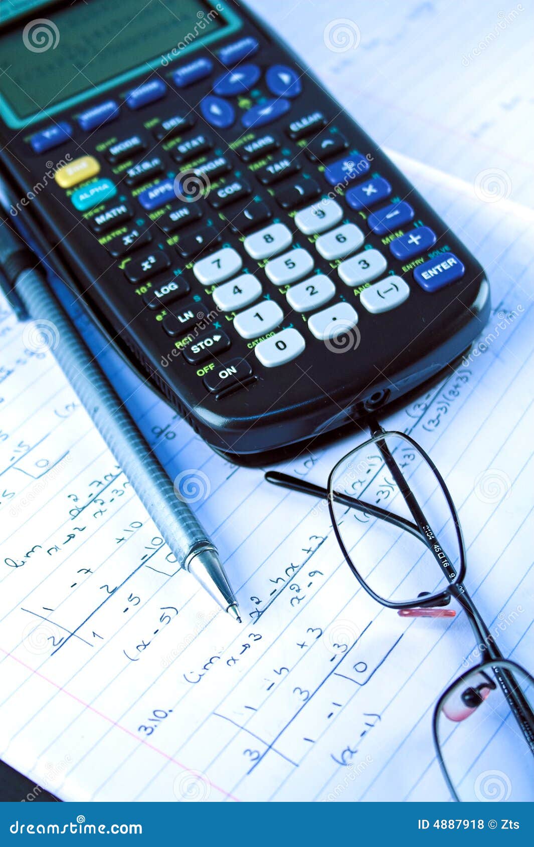 Scientific Calculator with Exercise Books Stock Photo - Image of office ... Scientific Calculator with Exercise Books Stock Photo - Image of office ...