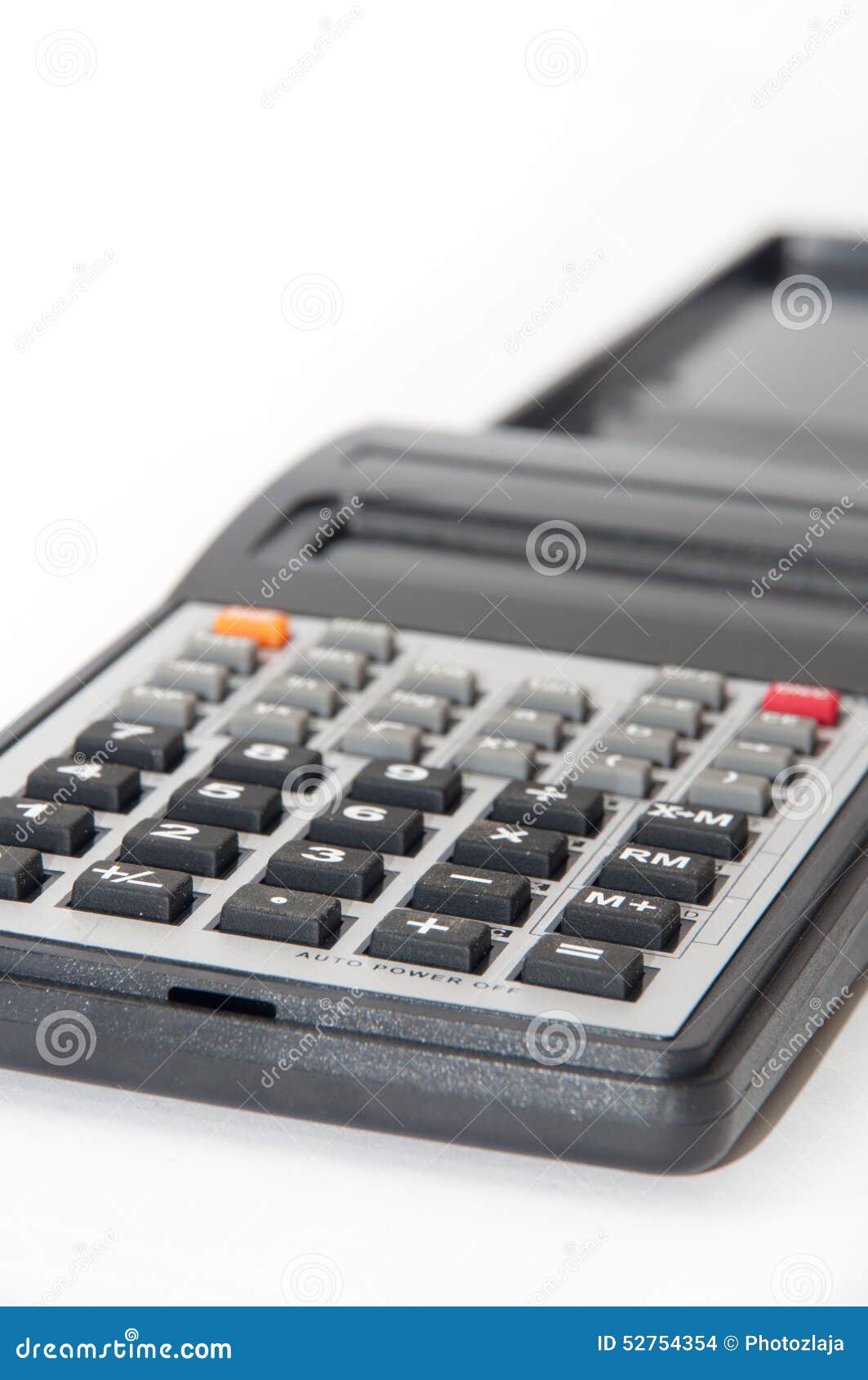 Scientific Calculator on the White Background Stock Photo - Image of ...