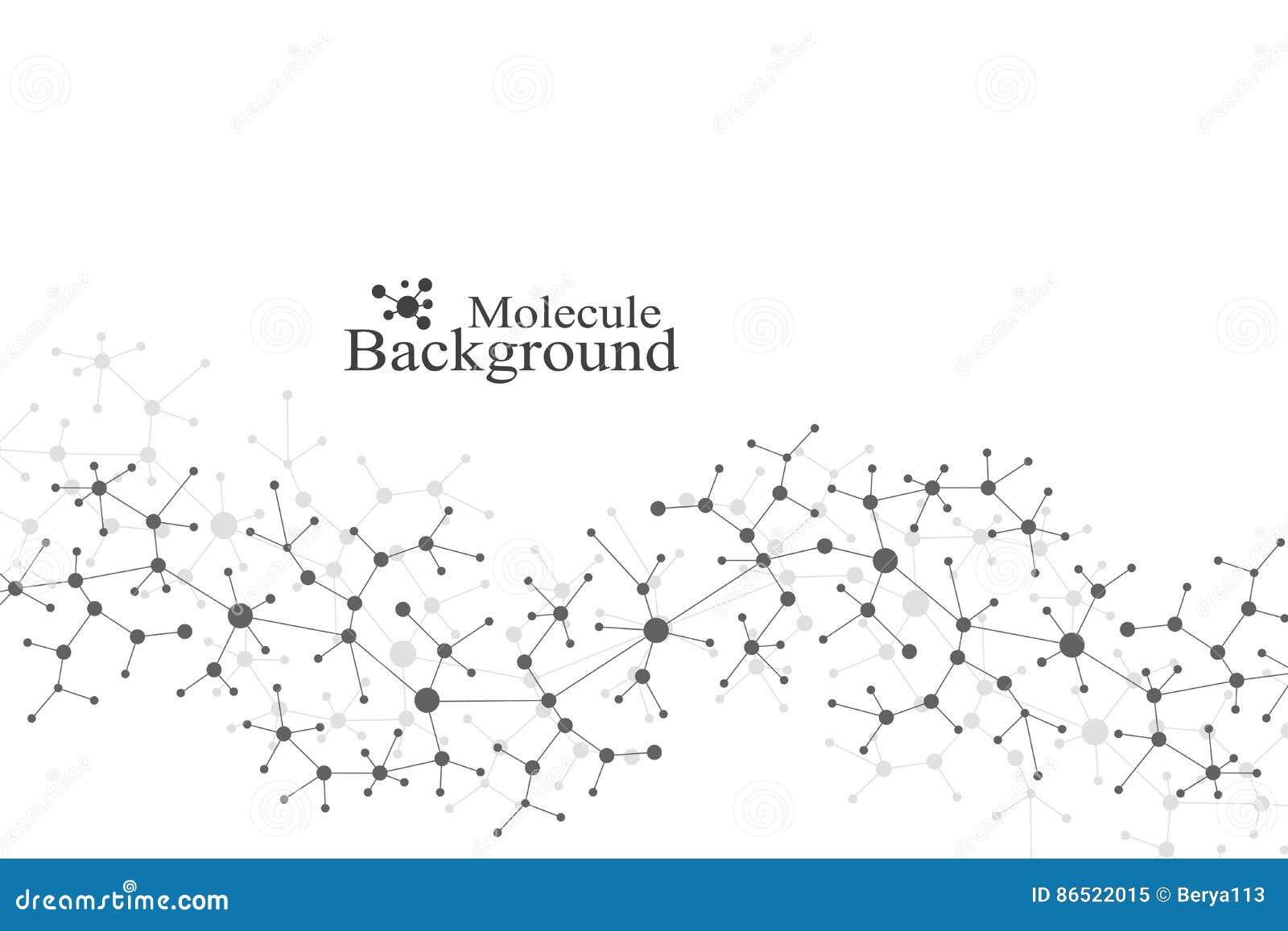 Scientific Chemistry Pattern. Structure Molecule DNA Research As ...