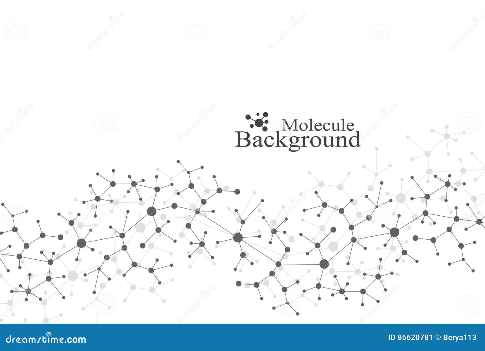 Scientific Chemistry Pattern. Structure Molecule DNA Research As ...