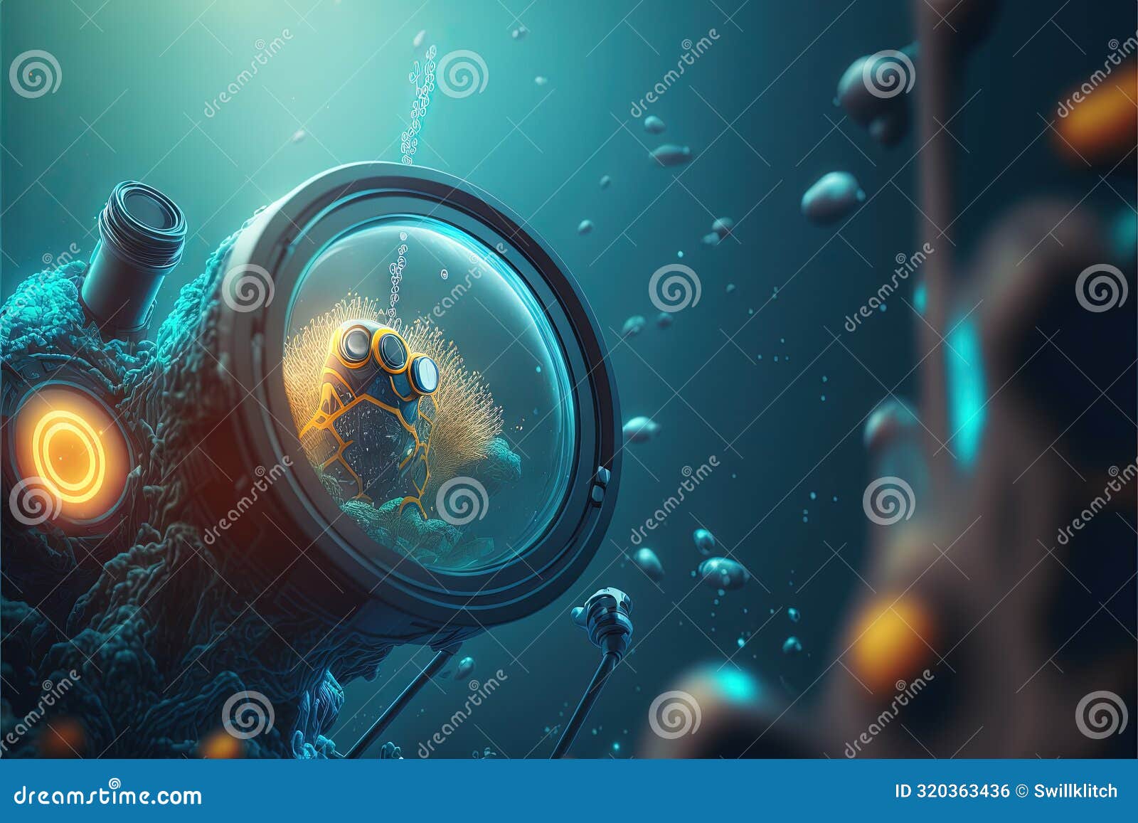 Scientific Device for Medical Research in Laboratory. Abstract ...