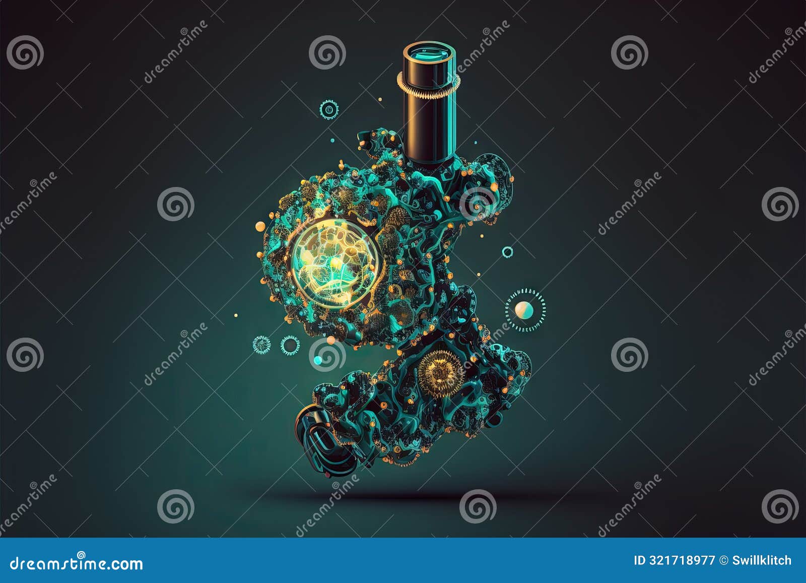 Scientific Device for Medical Research in Laboratory. Abstract ...
