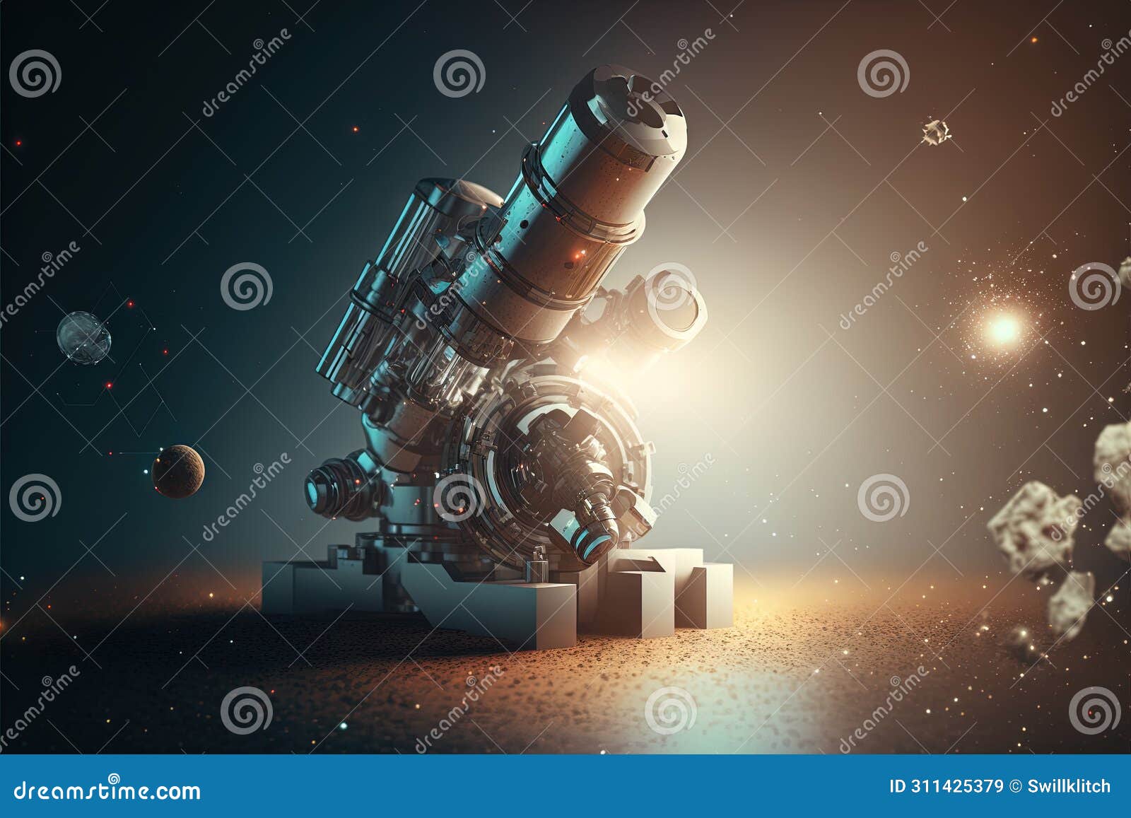 Scientific Device for Medical Research in Laboratory. Abstract ...