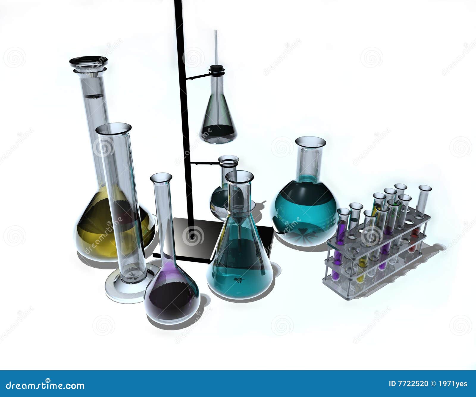 Scientific devices stock illustration. Illustration of development ...