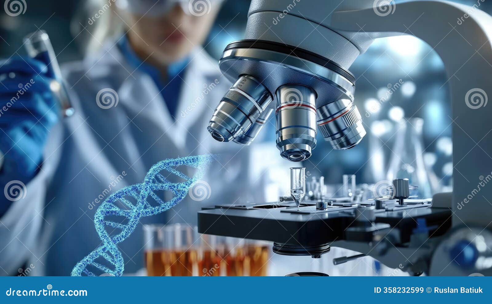 Scientific Discovery: Microscope Research, Genetic Exploration ...