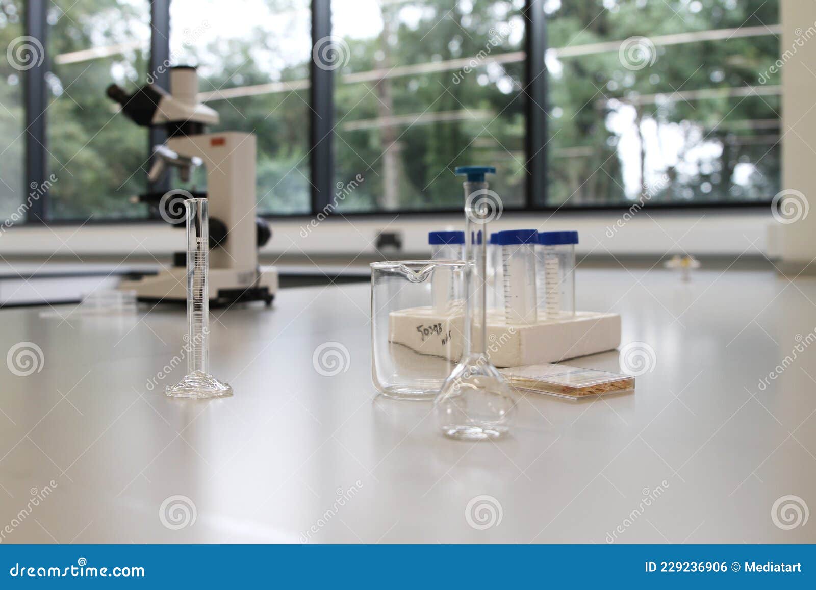 Scientific Equipment in a University Science Lab Stock Photo - Image of ...