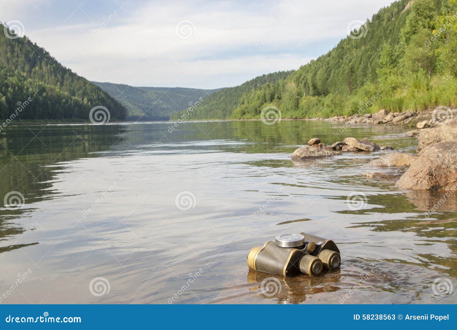 Scientific expedition stock image. Image of history, binocular - 58238563