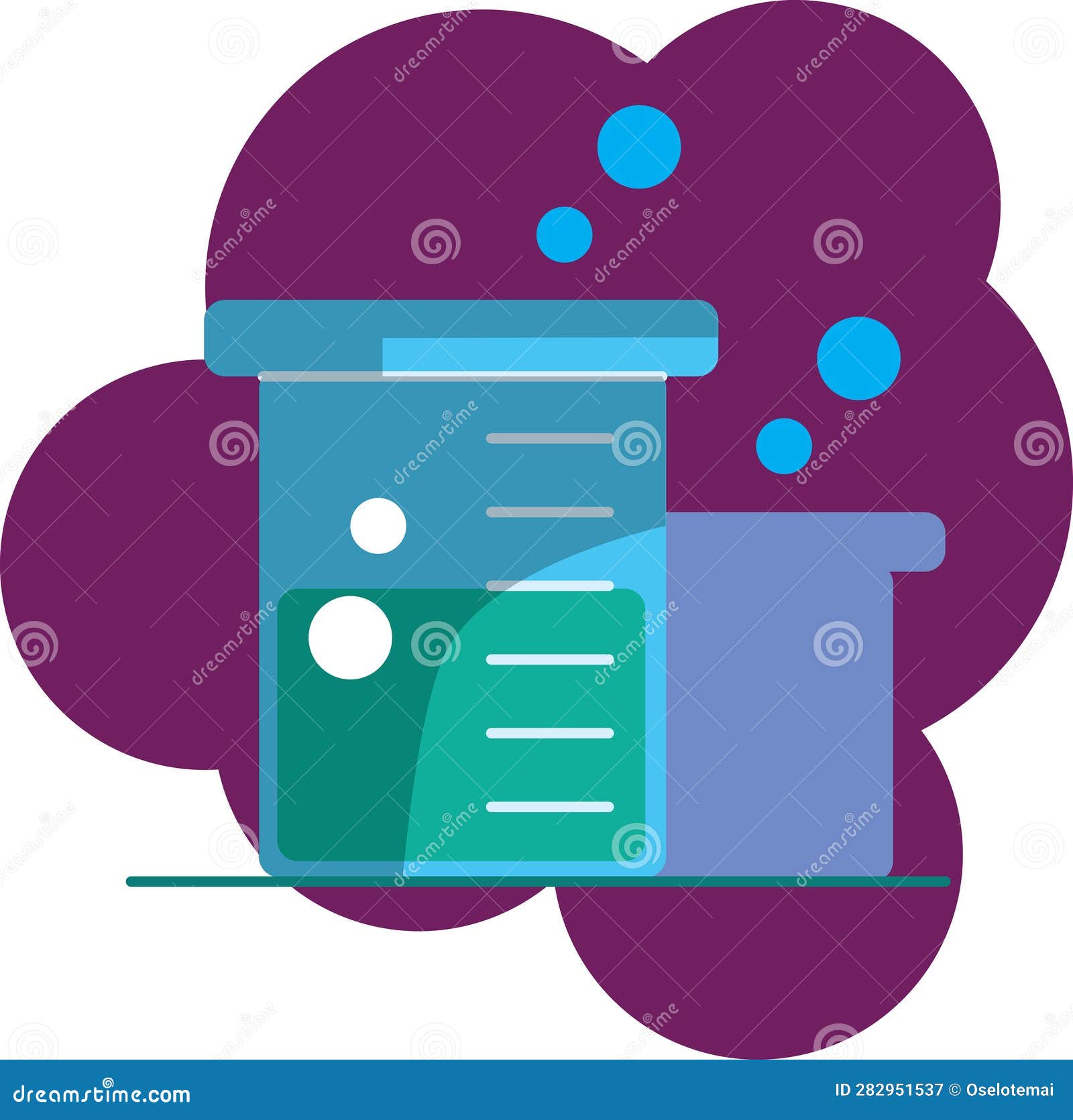 Scientific Experiment Bottle ,Business Technology and Science Topic ...