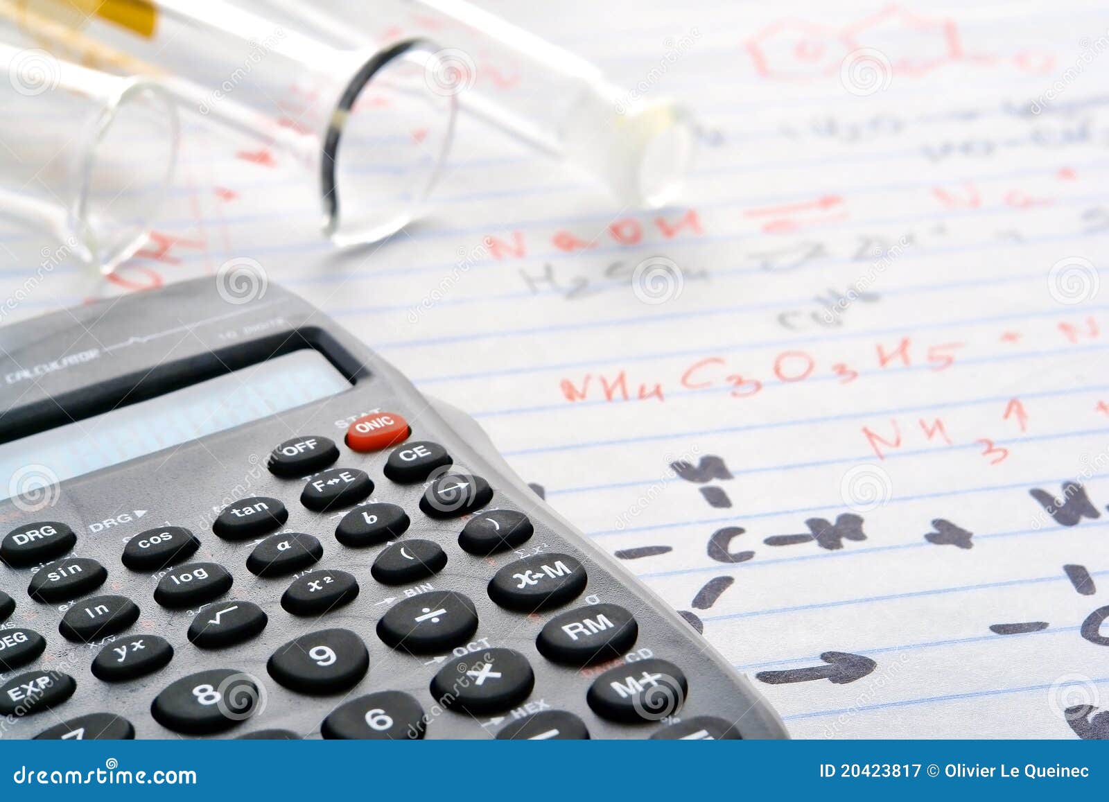 Scientific Experiment in Science Research Lab Stock Image - Image of ...