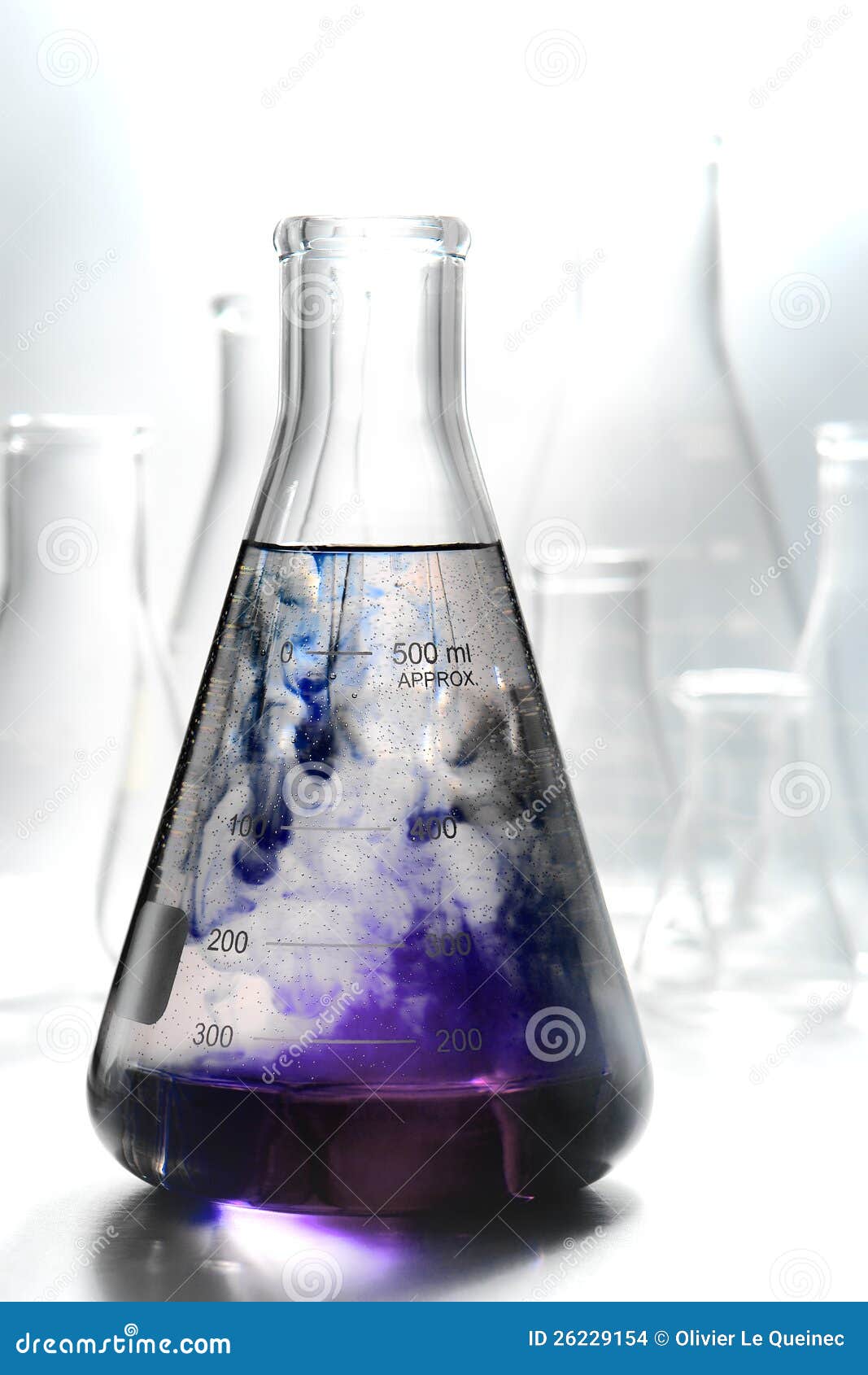 Scientific Experiment in Science Research Lab Stock Photo - Image of ...