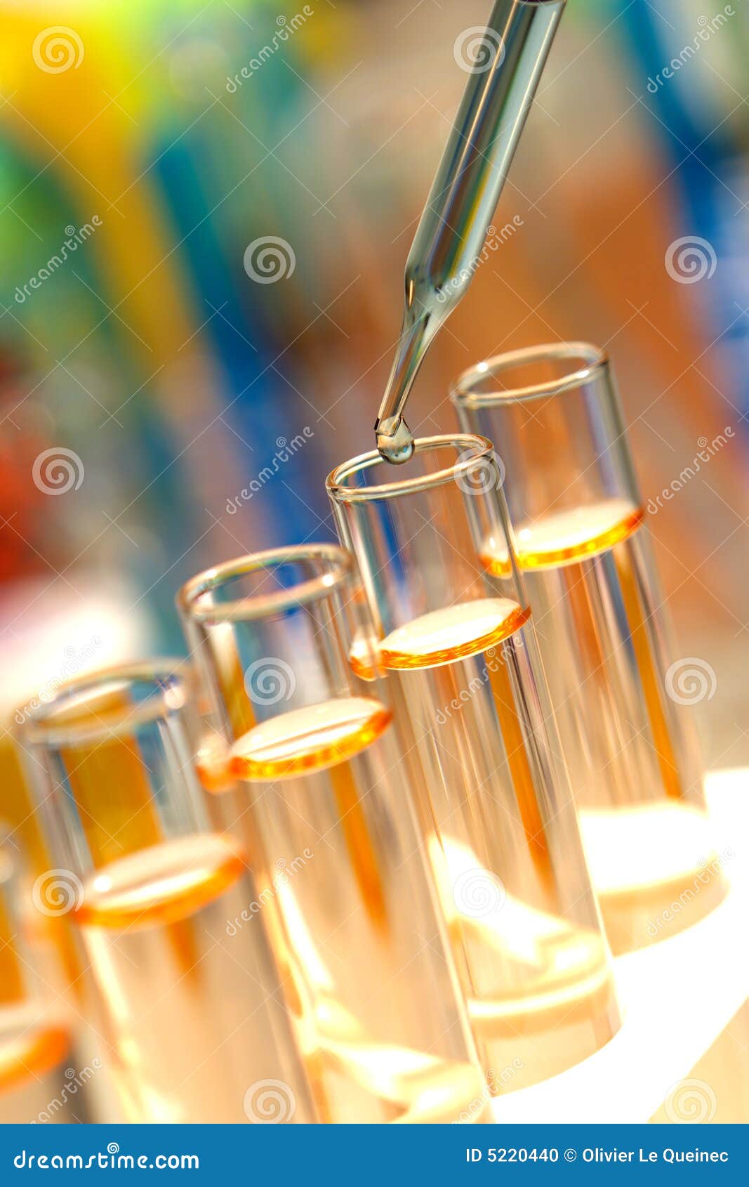 Scientific Experiment in Science Research Lab Stock Photo - Image of ...