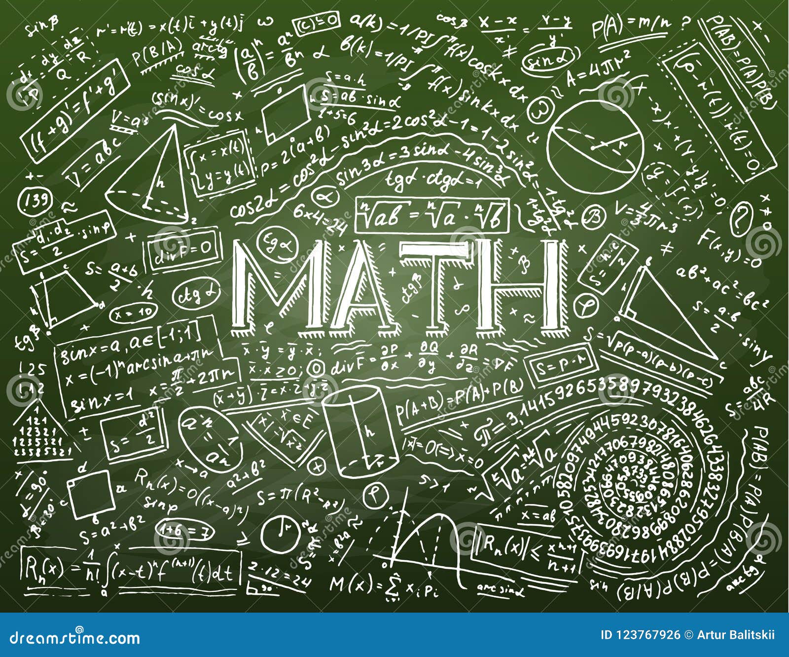 Calculations On Whiteboard
