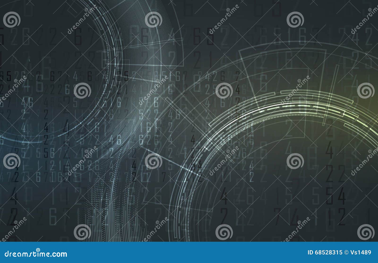 Scientific Future Technology. for Business Presentation Stock Vector ...