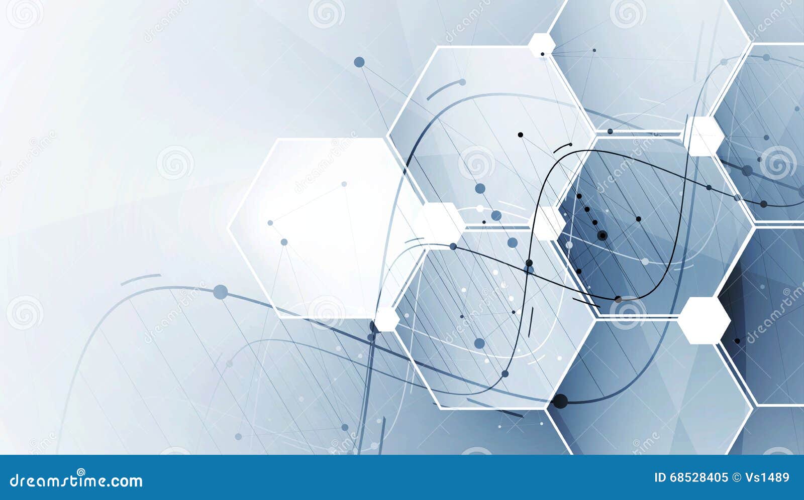 Scientific Future Technology. for Business Presentation Stock Vector ...