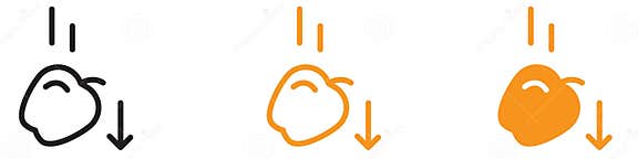 Scientific Gravity Icon for Physics and Space Exploration Graphics ...