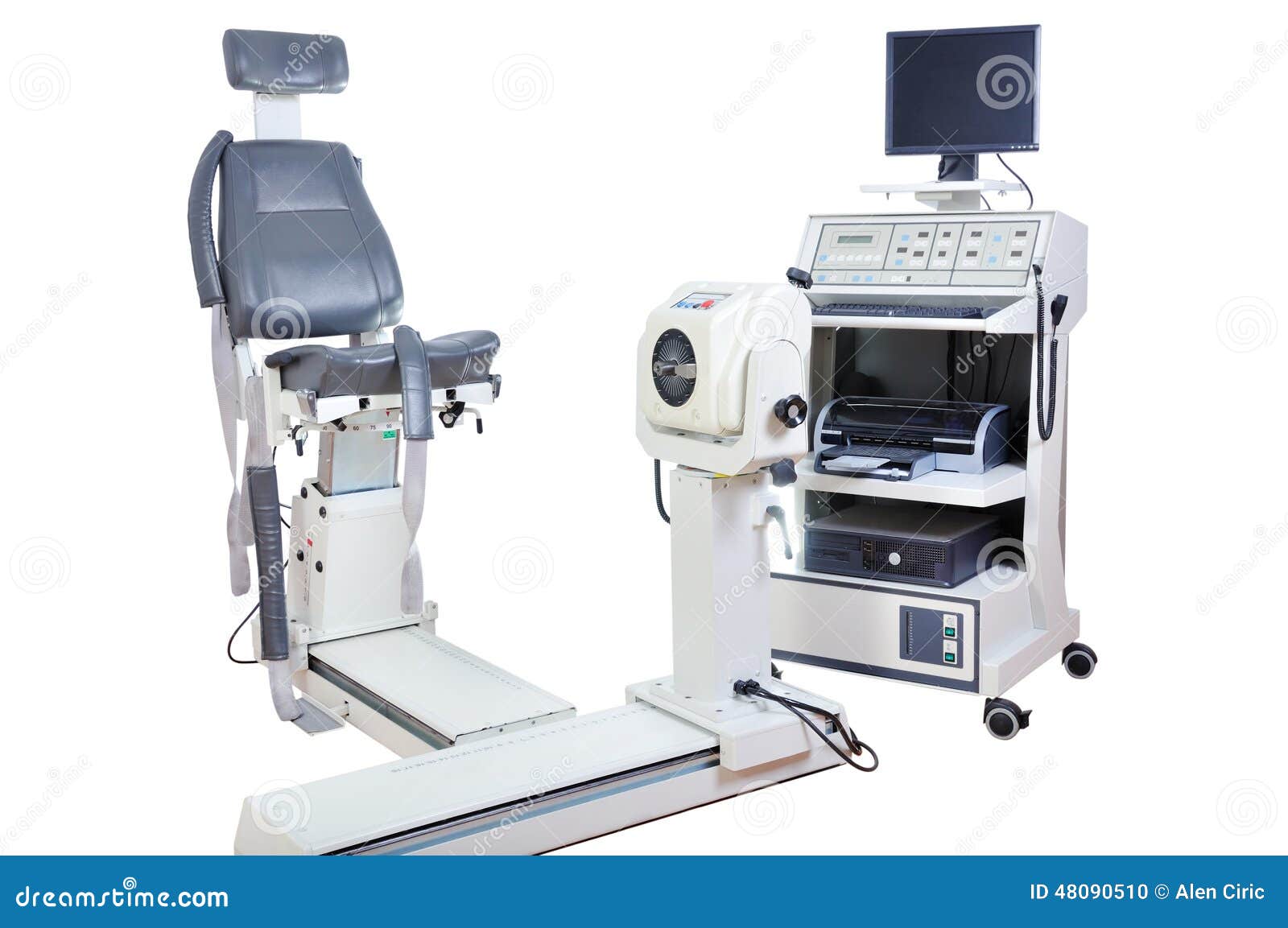 Scientific Human Sports Performance Assessment Machine Stock Photo ...