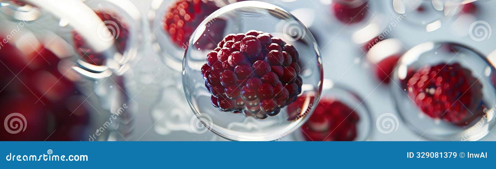 Scientific Illustration of Cell Membrane and Genetic Material Under ...