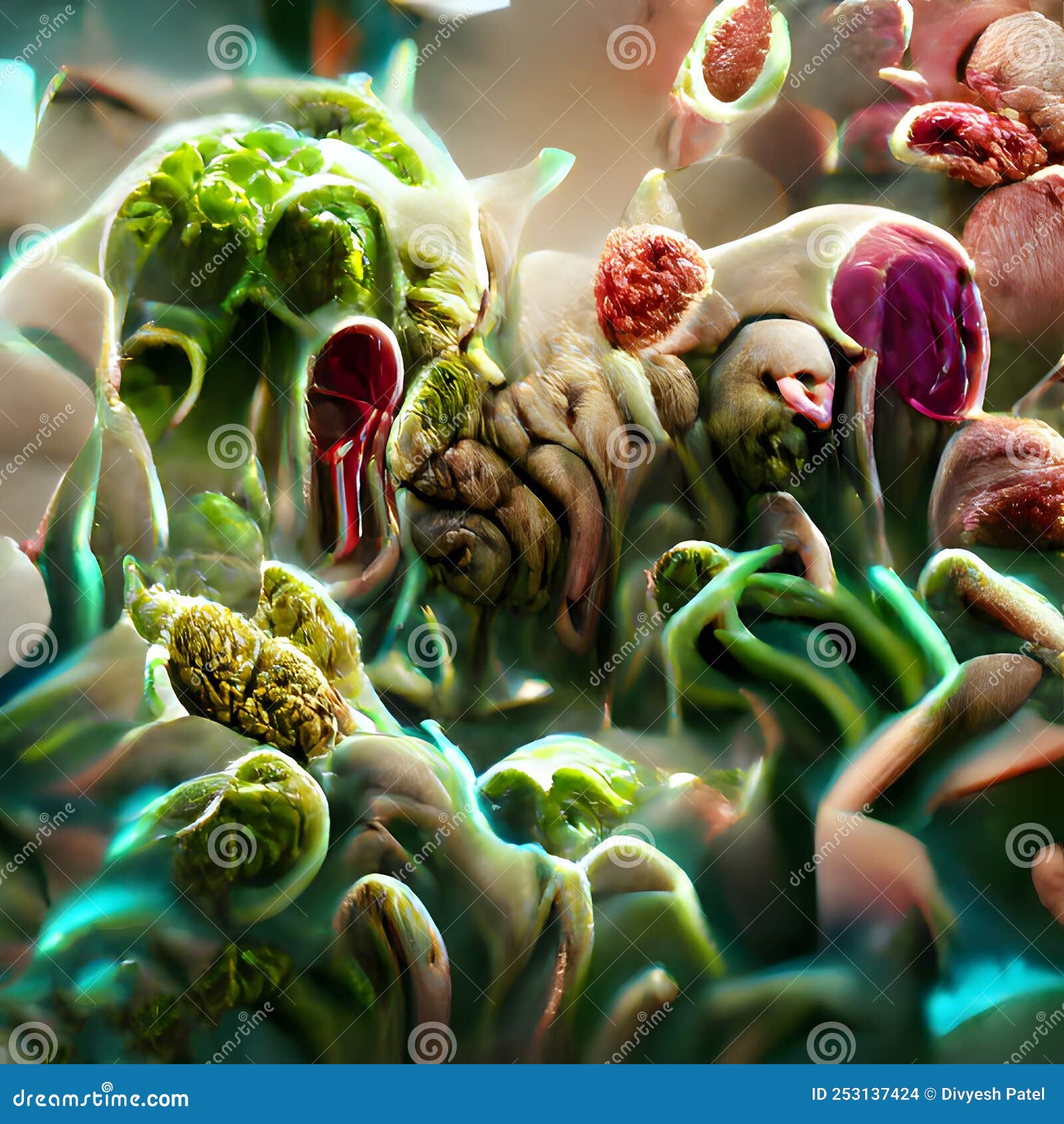 Scientific Image of Bacteria Citrobacter, Gram-negative Bacteria Stock ...