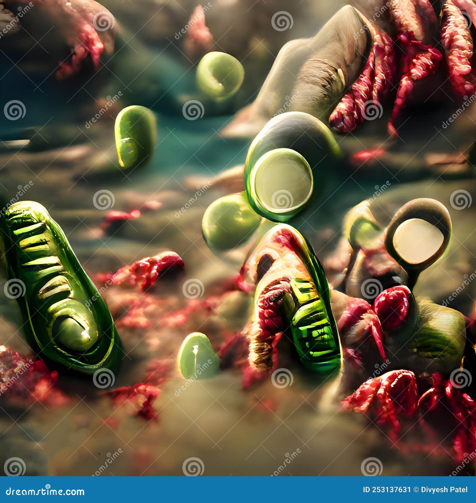 Scientific Image of Bacteria Citrobacter, Gram-negative Bacteria Stock ...