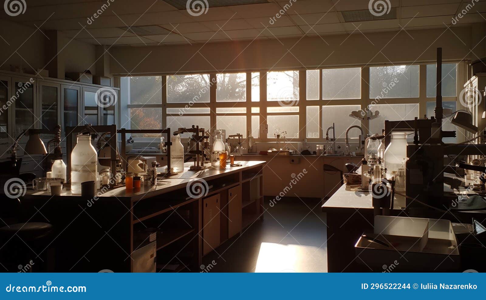 Scientific Laboratory. AI Generated Stock Photo - Image of scientific ...