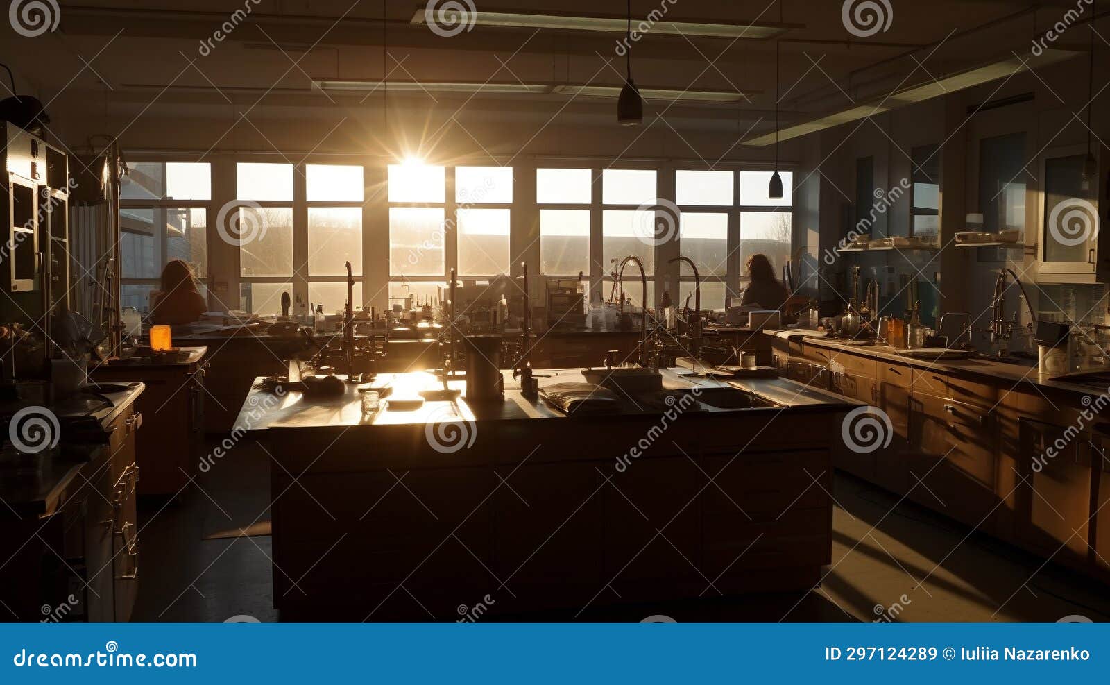 Scientific Laboratory. AI Generated Stock Image - Image of study ...