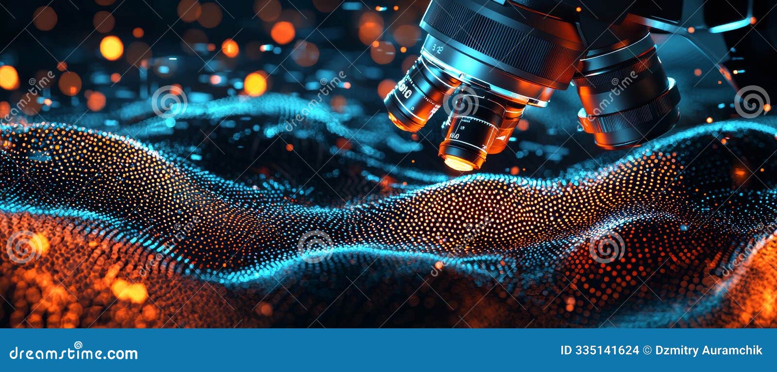 In a Scientific Laboratory, a Detailed Examination of the Cell ...