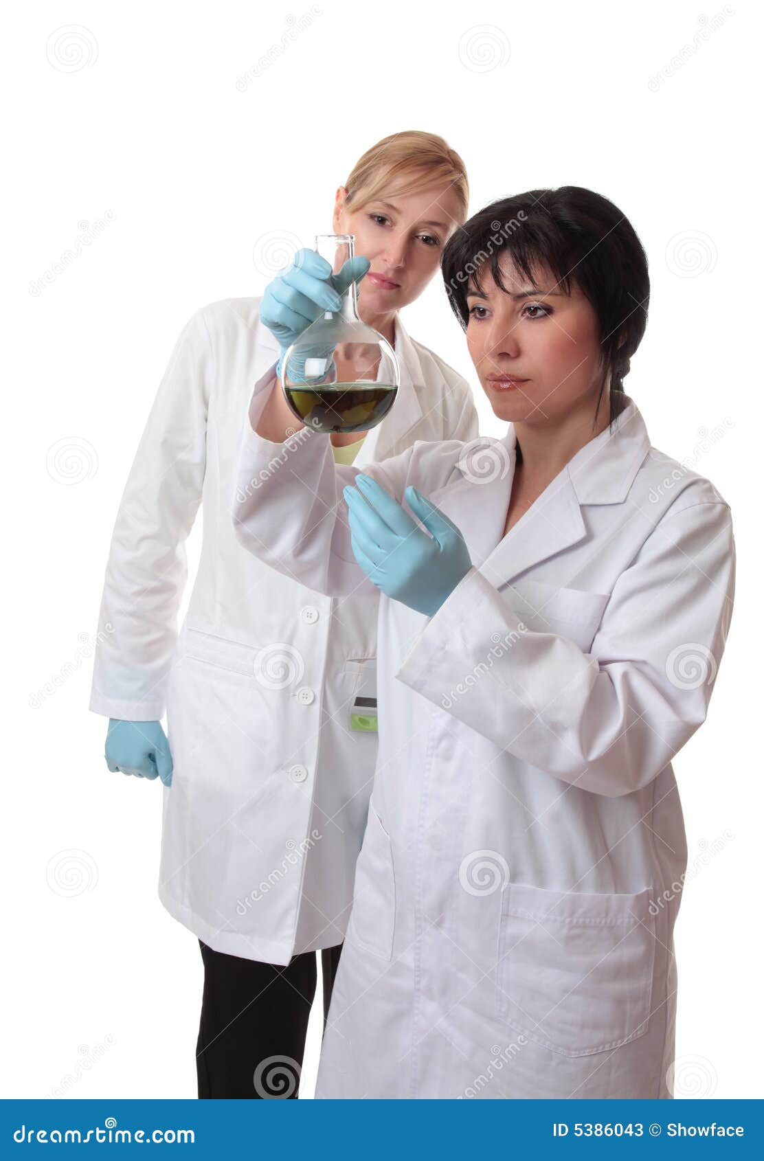Scientific Laboratory Workers Stock Image - Image of chemistry ...