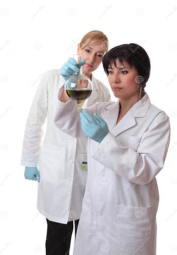 Scientific Laboratory Workers Stock Image - Image of chemistry ...