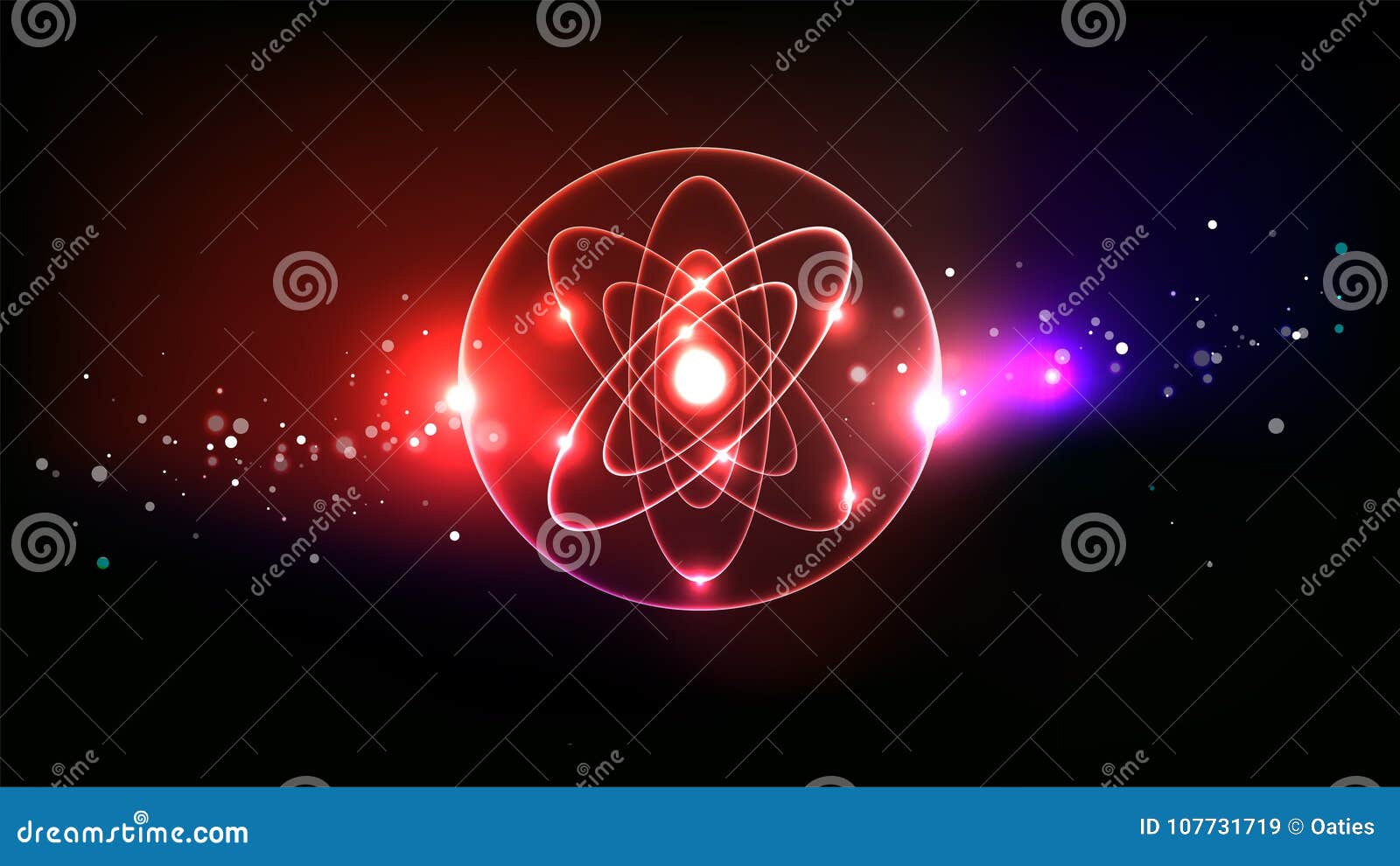 Scientific Logo Vector Background Stock Vector - Illustration of micro ...