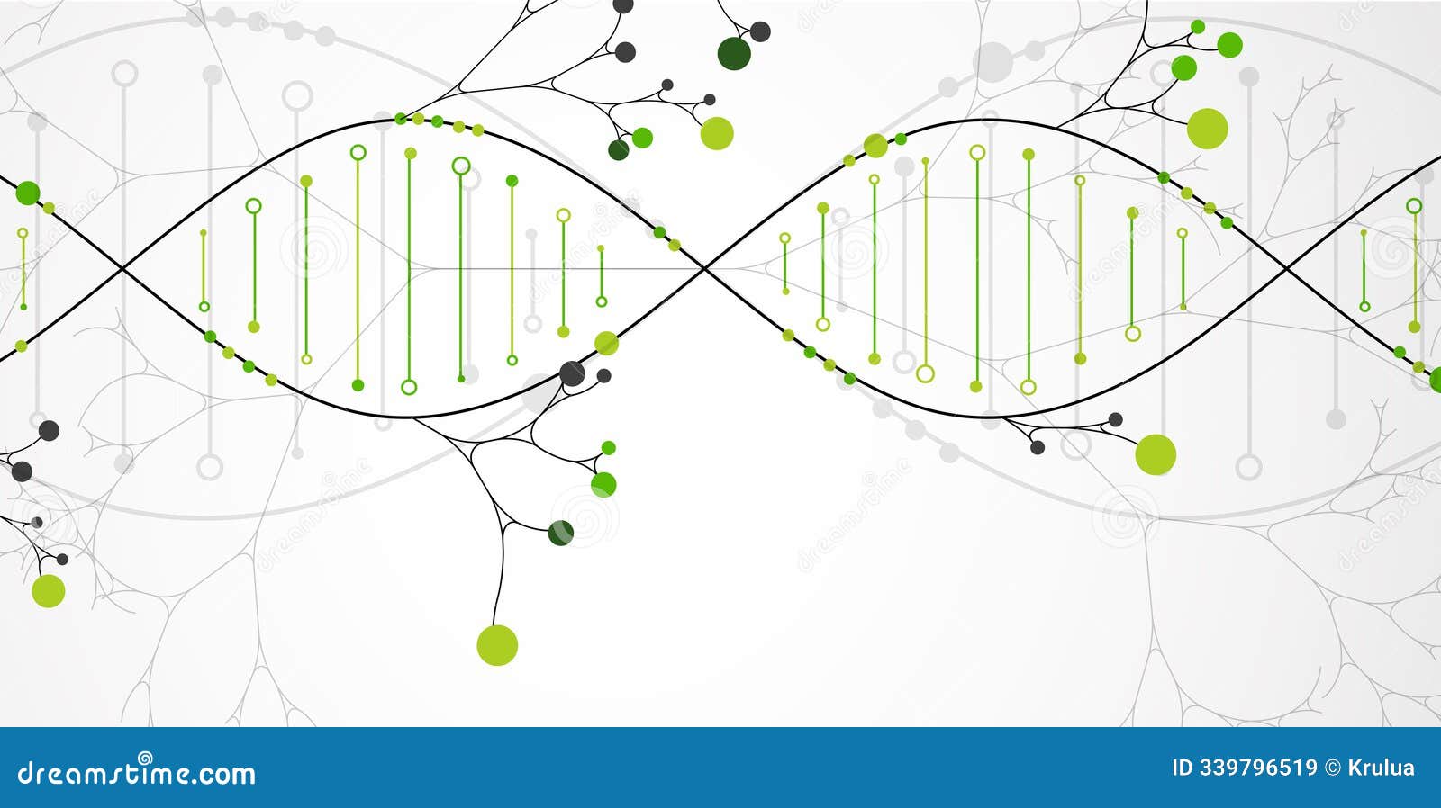 Scientific Medical Background with Abstract Image of Dna Molecule and ...