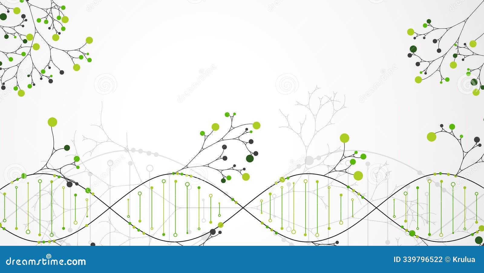 Scientific Medical Background with Abstract Image of Dna Molecule and ...
