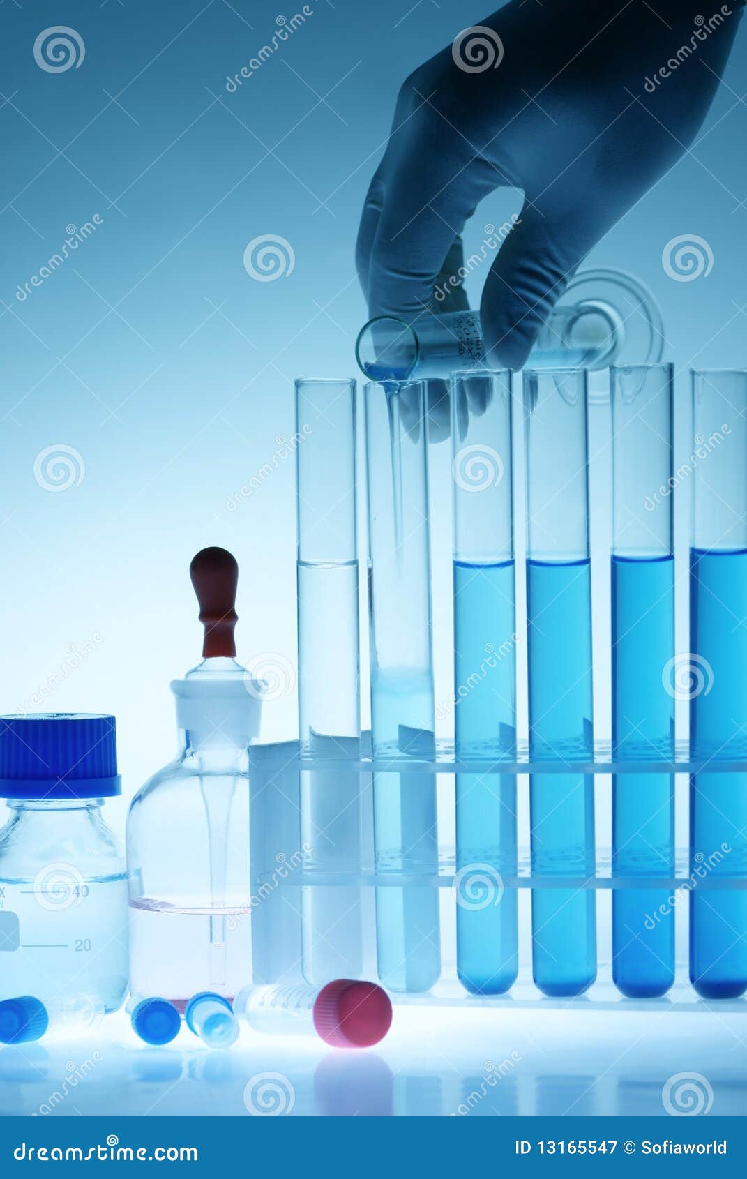Scientific (or Medical) Experiment Stock Image - Image of chemist ...