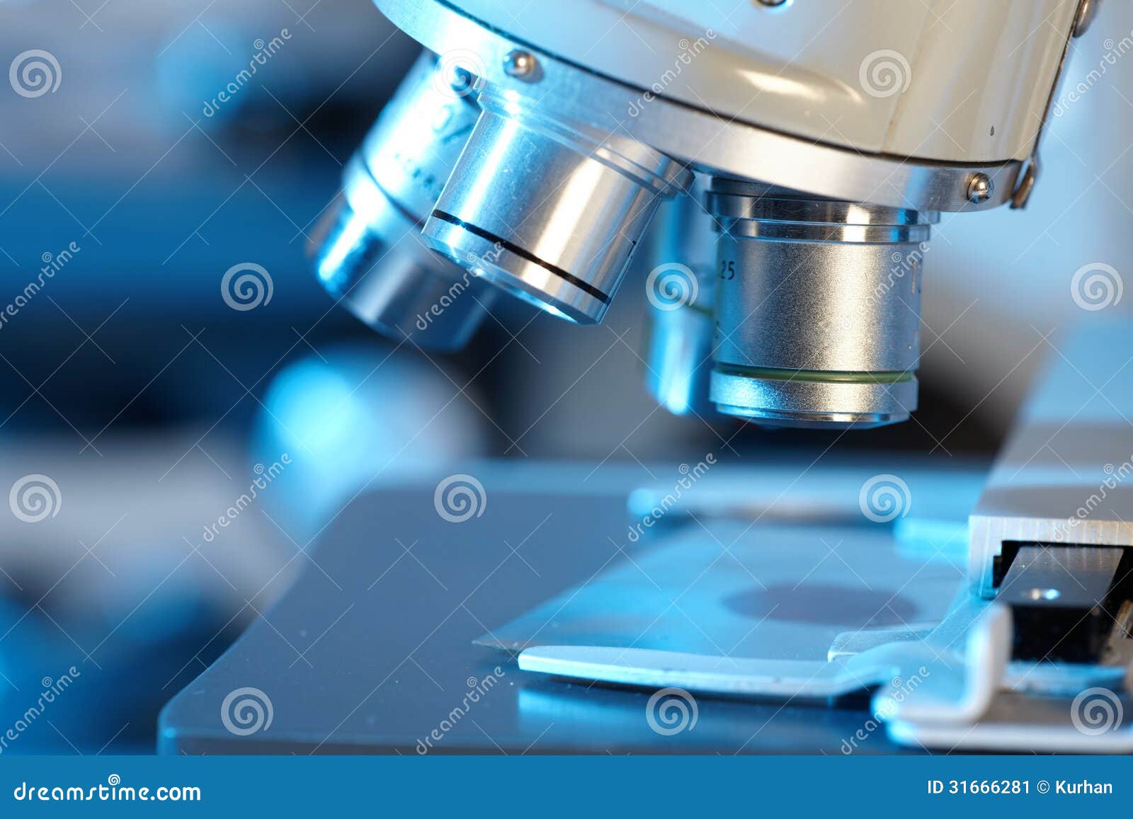 Scientific microscope. stock image. Image of infection - 31666281