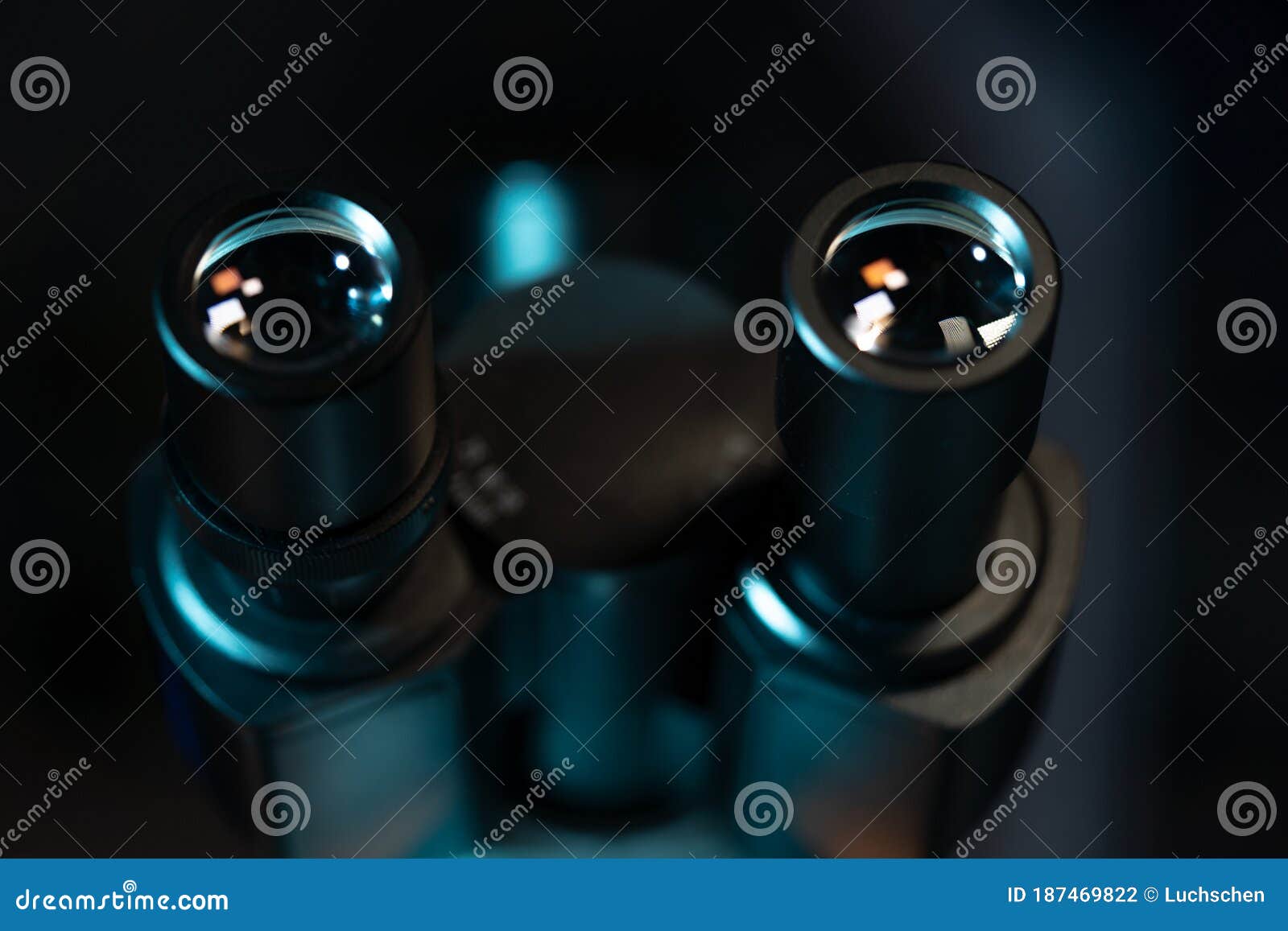 Scientific Microscope in a Nanotechnology Laboratory Stock Photo ...