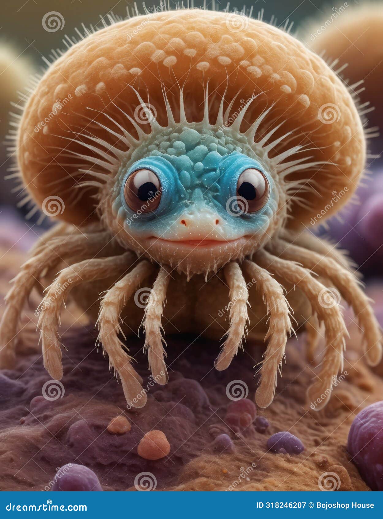 Scientific Microscopic Image, Depicting the Complex, Very Cute Little ...