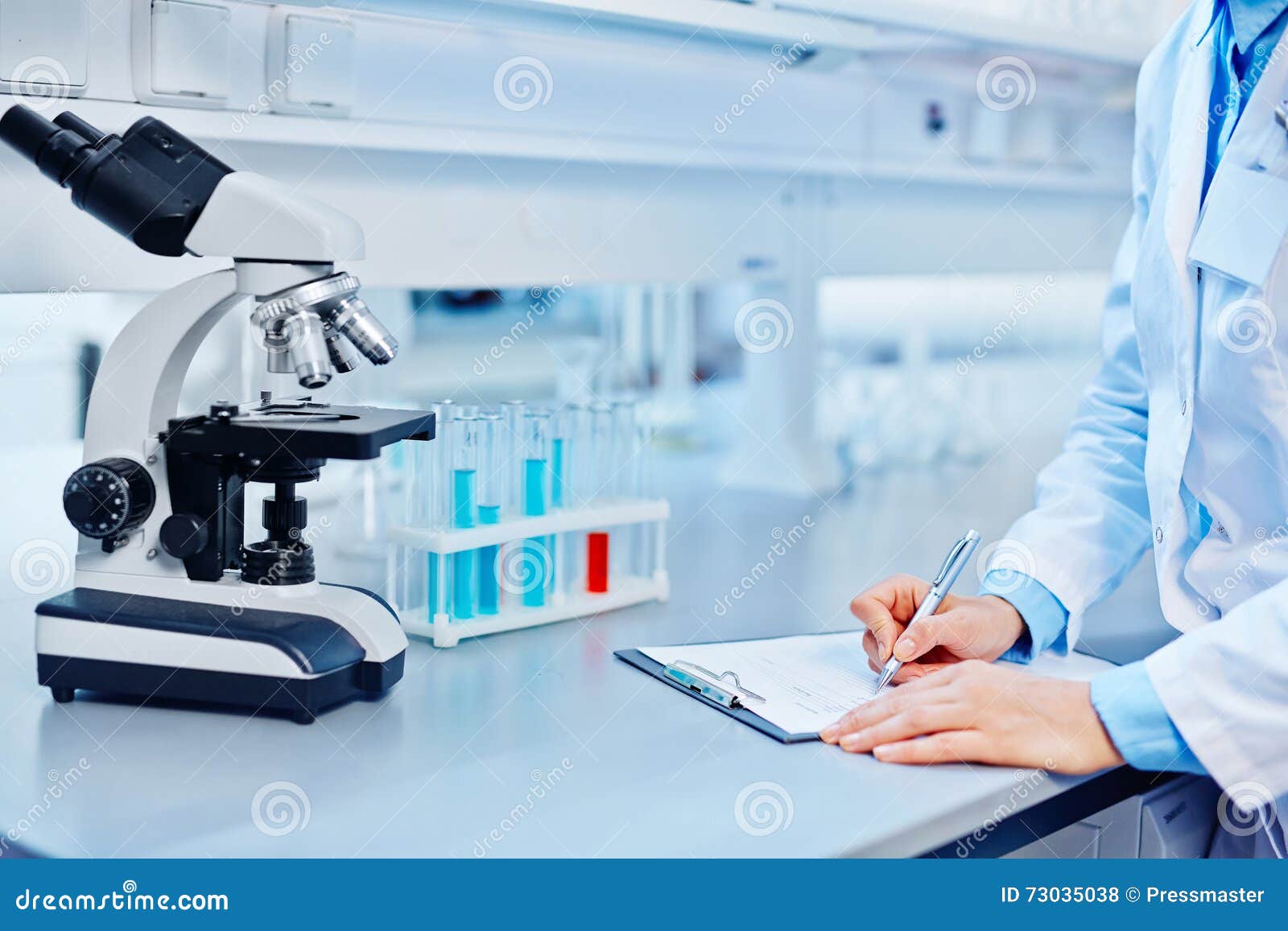 Scientific notes stock photo. Image of clinic, writing - 73035038