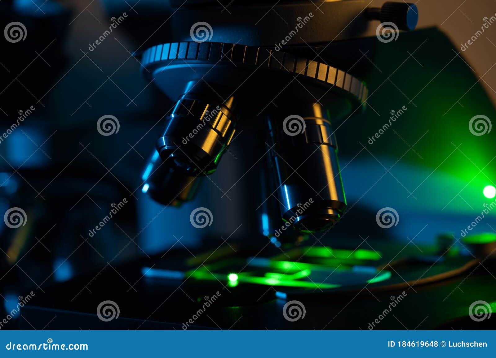 Scientific Optical Microscope in the Laboratory Stock Photo - Image of ...