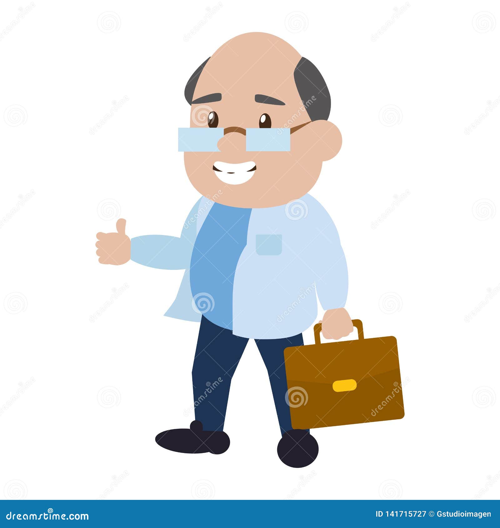 Scientific Professor Writing Notes Conducting Test In Chemical ...