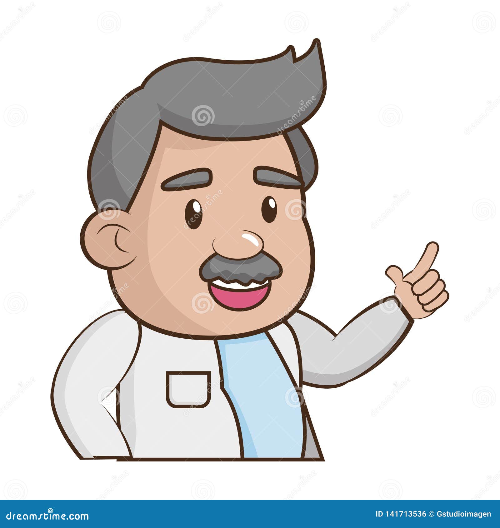 Scientific Professor Writing Notes Conducting Test In Chemical ...