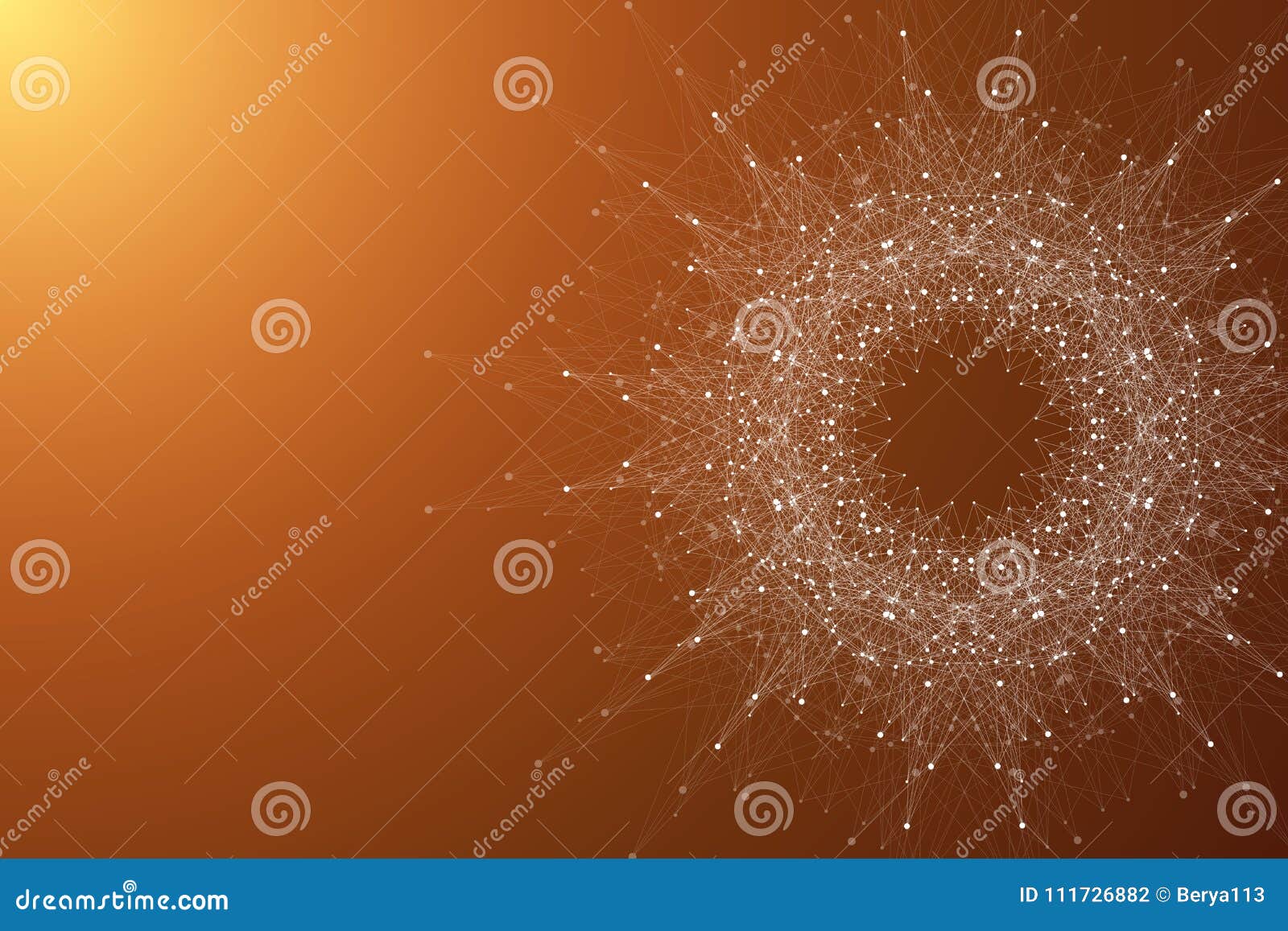 Scientific Raster Illustration of Molecular Structures. Molecule DNA ...