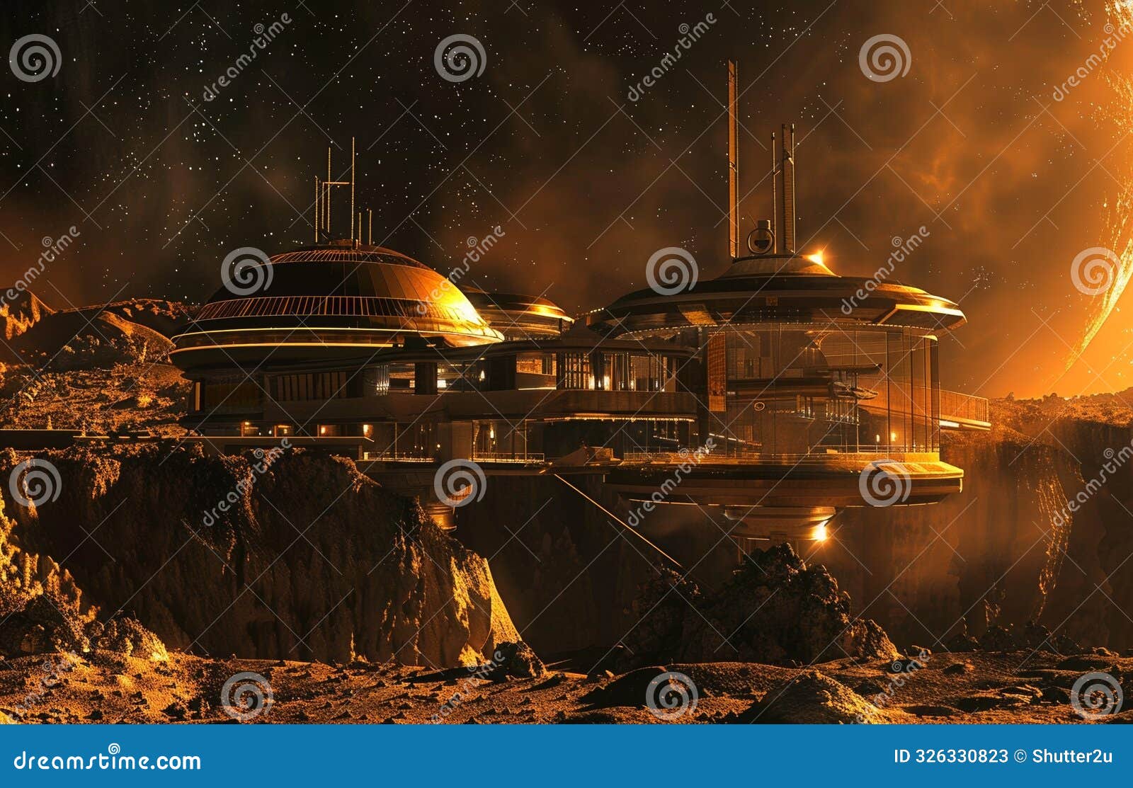 A Scientific Research Base Inside a Crater on Mercury Studying Solar ...