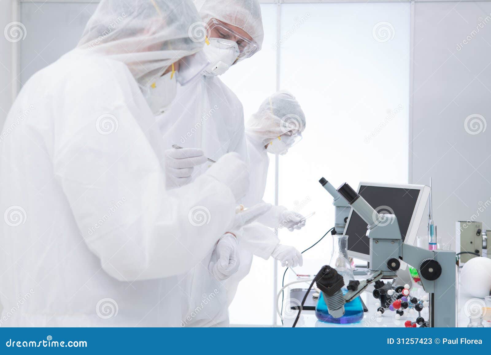 Scientific Research in a Chemistry Lab Stock Image - Image of method ...