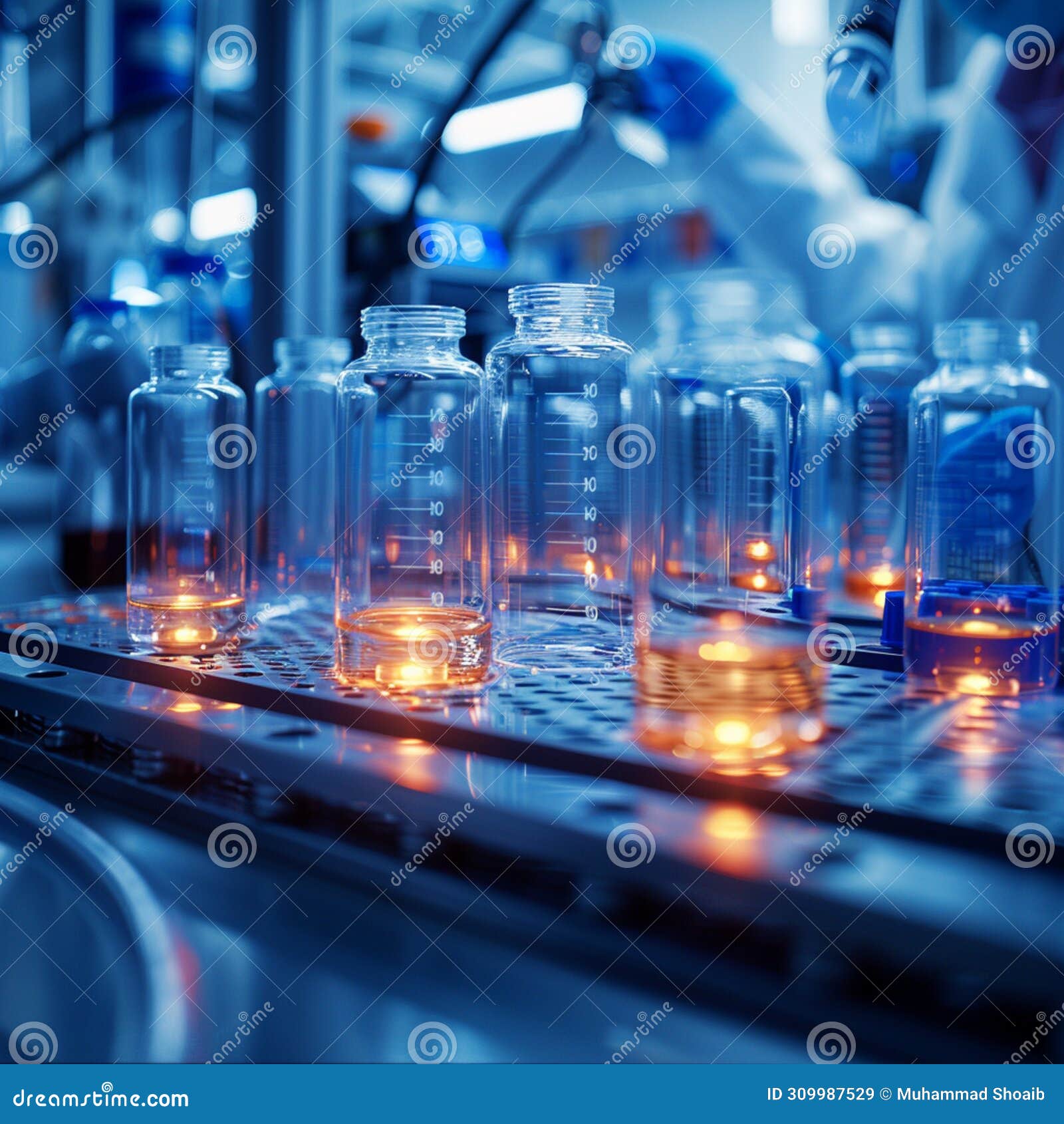 Scientific Research Underway in Laboratory Environment, Exploring ...