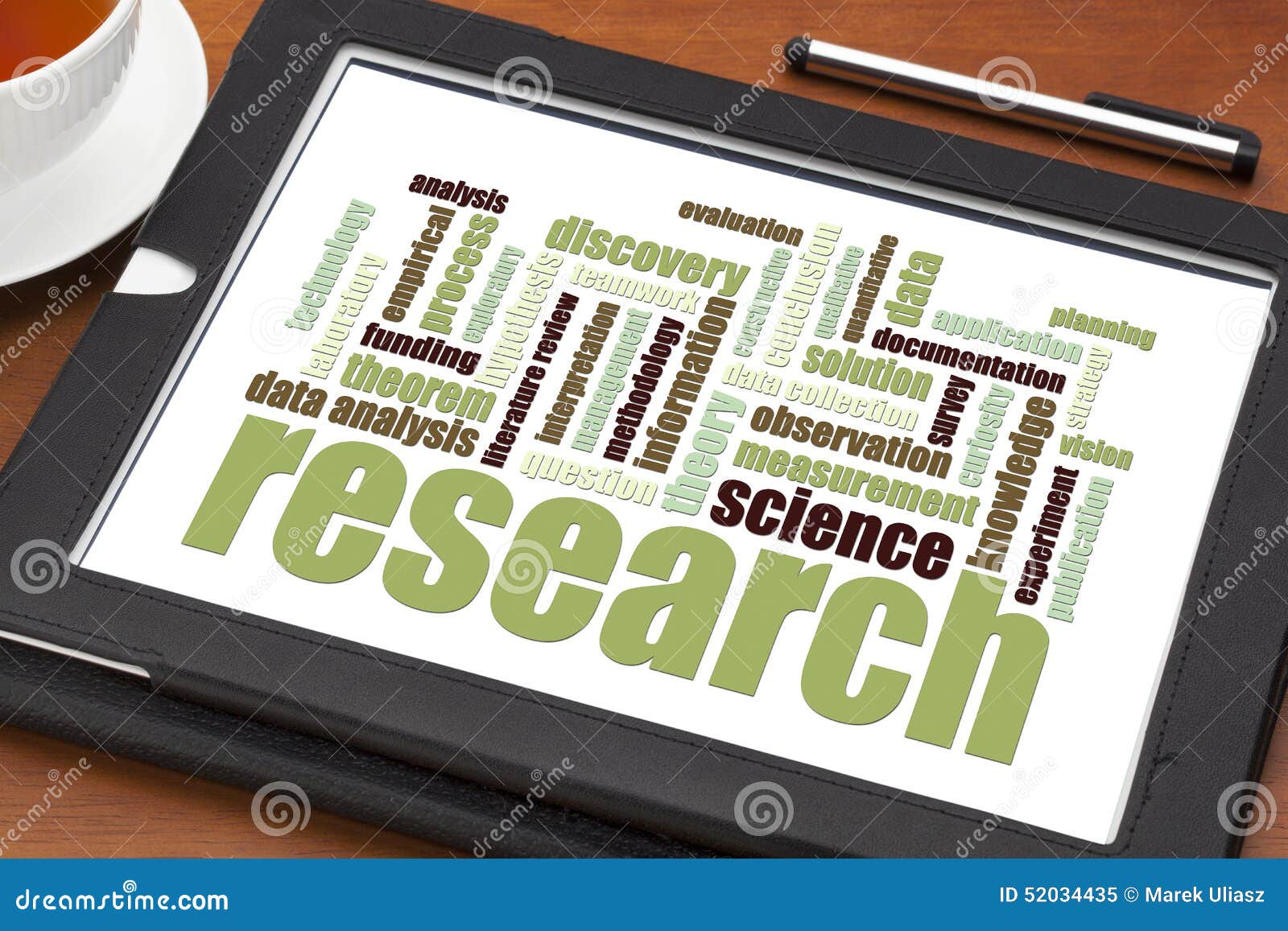 Scientific Research Word Cloud Stock Image - Image of discovery ...