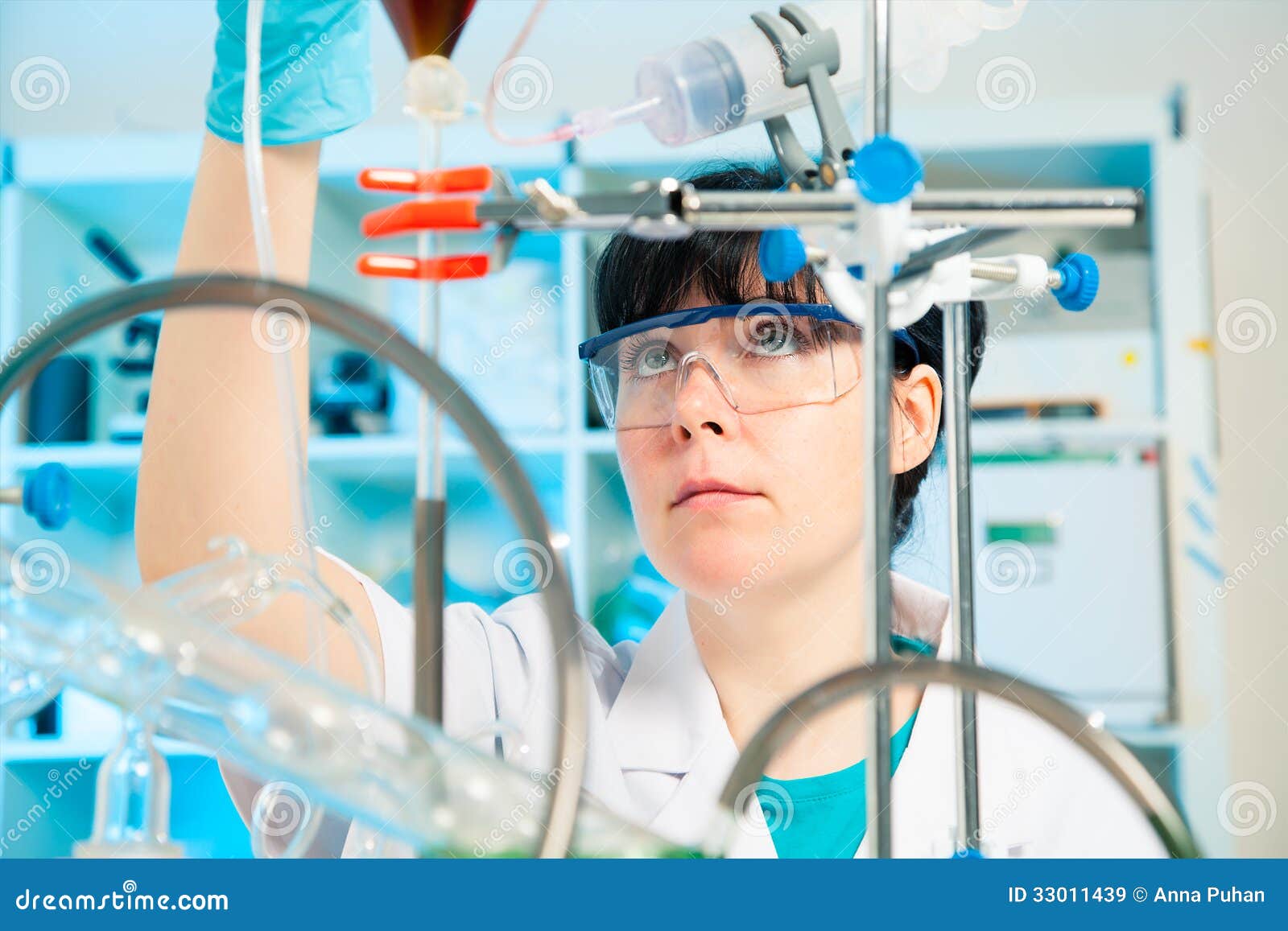 Scientific researcher stock image. Image of industry - 33011439