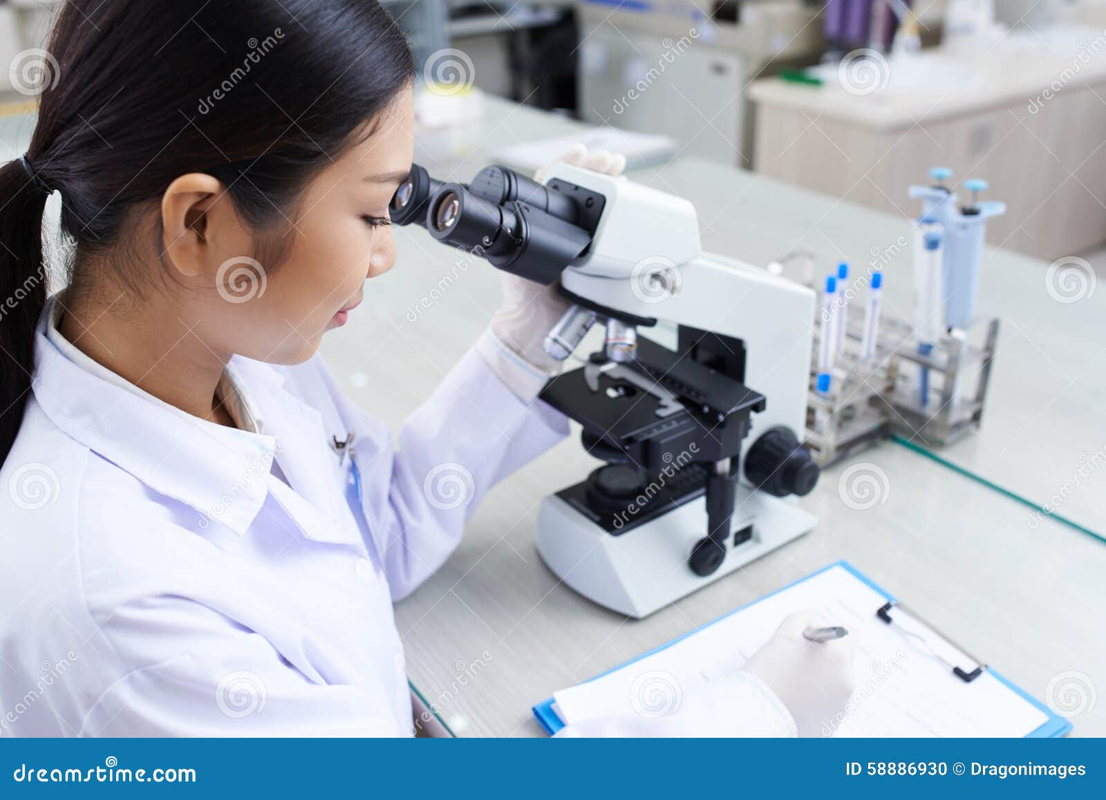 Scientific researcher stock photo. Image of medicine - 58886930