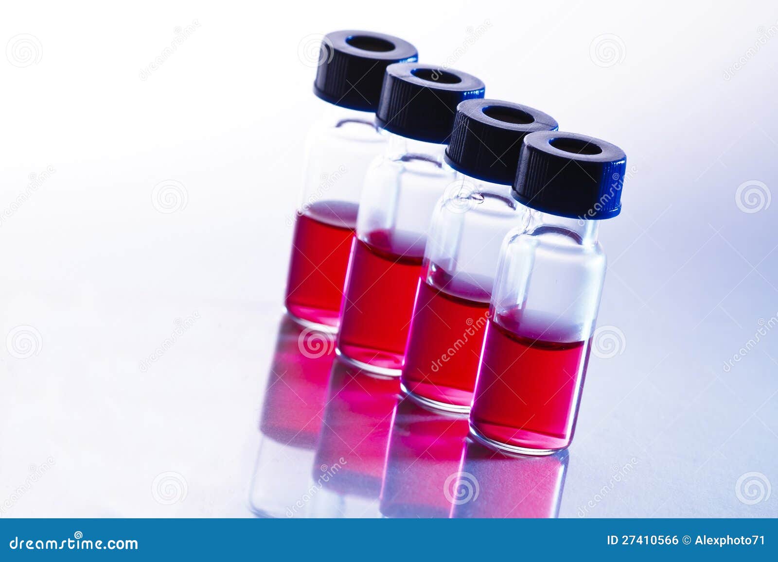 Scientific sample bottles stock photo. Image of chemical - 27410566